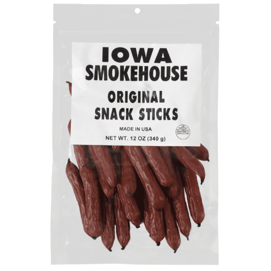 12 oz Snack Sticks Original - Iowa Smokehouse